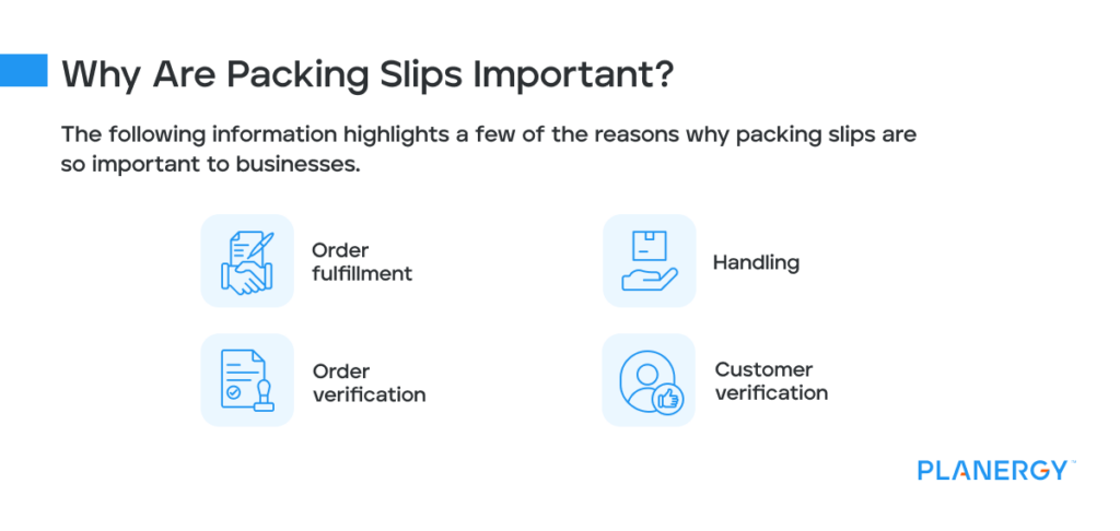 Invoice vs Packing Slip: Key Differences | PLANERGY Software