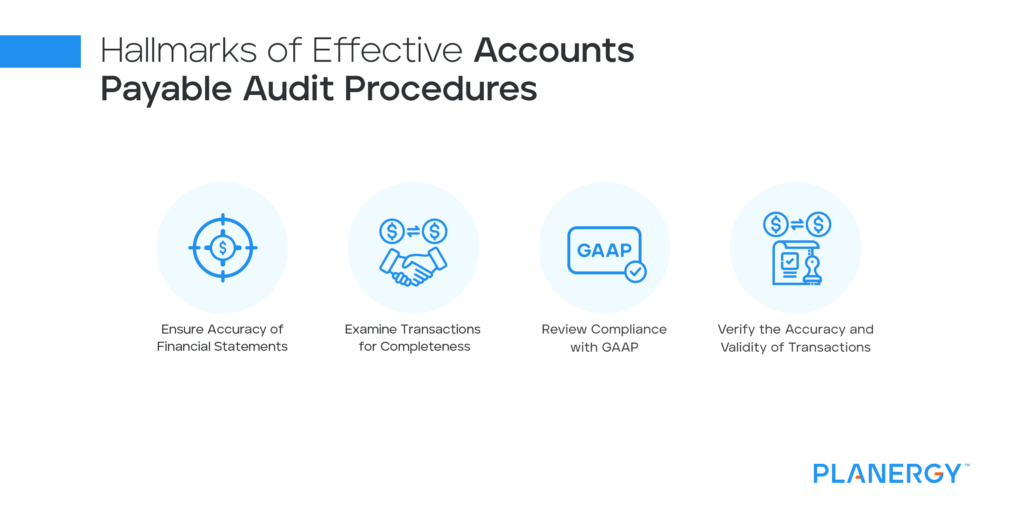 Accounts Payable Audit Procedures | PLANERGY Software