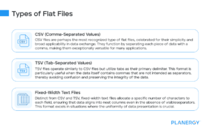 Flat Files & Flat File Databases Explained | PLANERGY Software