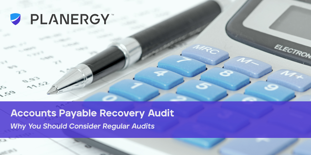 Accounts Payable Recovery Audit | PLANERGY Software
