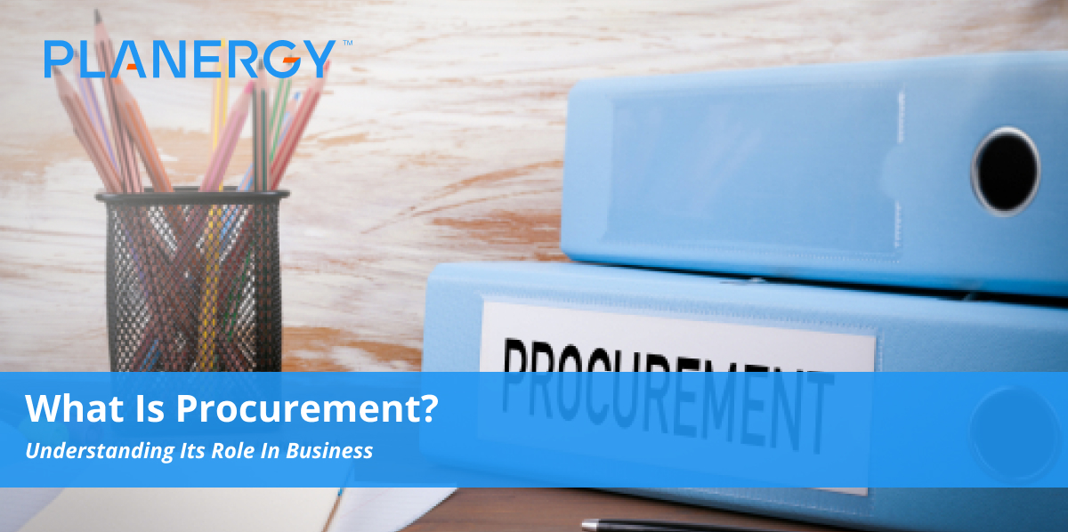 What Is Procurement Planergy Software