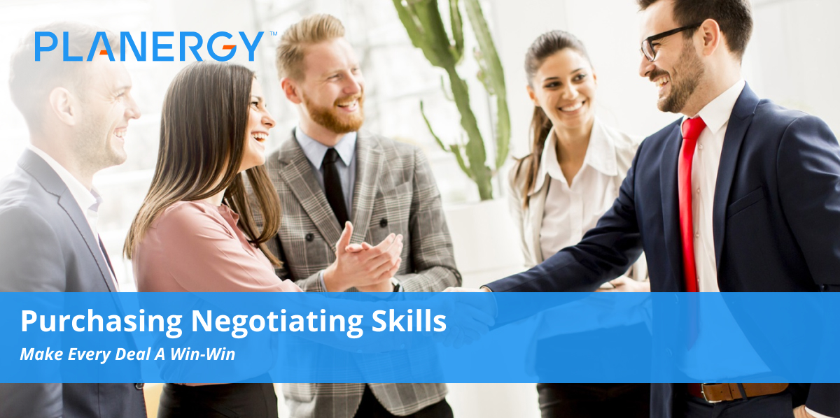 Purchasing Negotiating Skills | Planergy Software