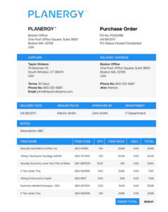 The Difference Between a Purchase Order & a Contract | Planergy Software