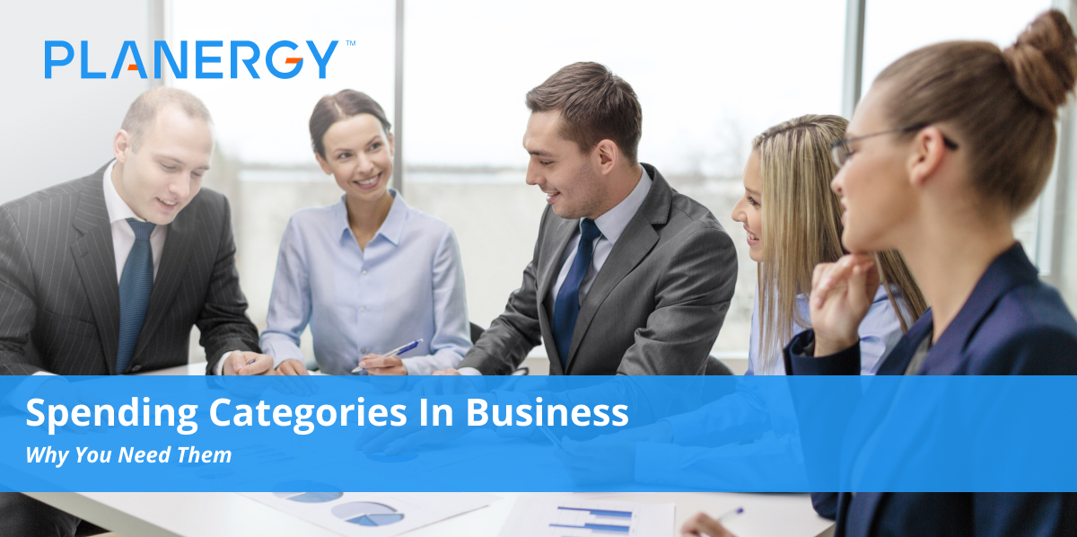 Spending Categories In Business | Planergy Software