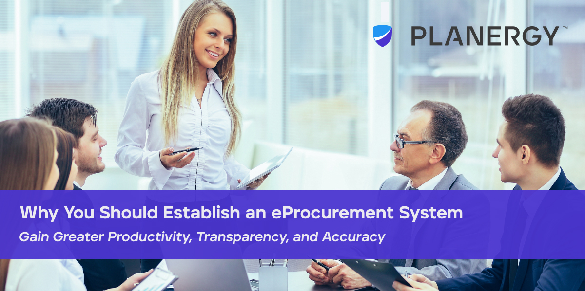 Establishing an eProcurement System | PLANERGY Software