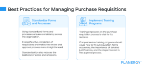 The Purchase Requisition Process Explained | PLANERGY Software