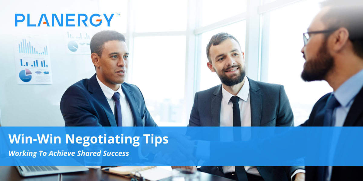 Win Win Negotiating Tips | Planergy Software