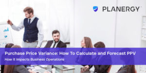 Purchase Price Variance: How To Calculate and Forecast PPV | PLANERGY ...