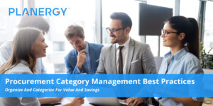 Procurement Category Management Best Practices | Planergy Software