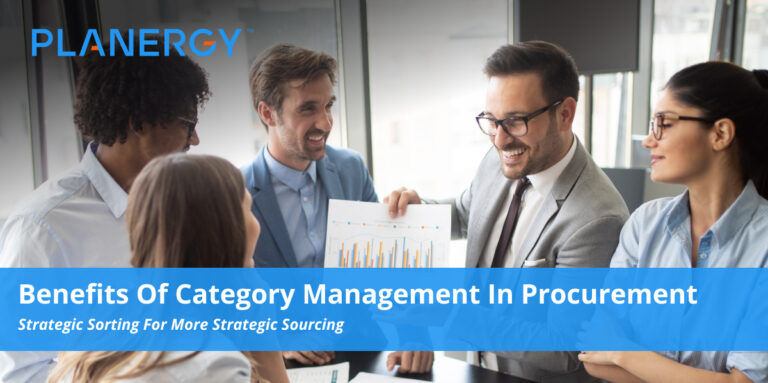 Category Management Benefits in Procurement | PLANERGY Software