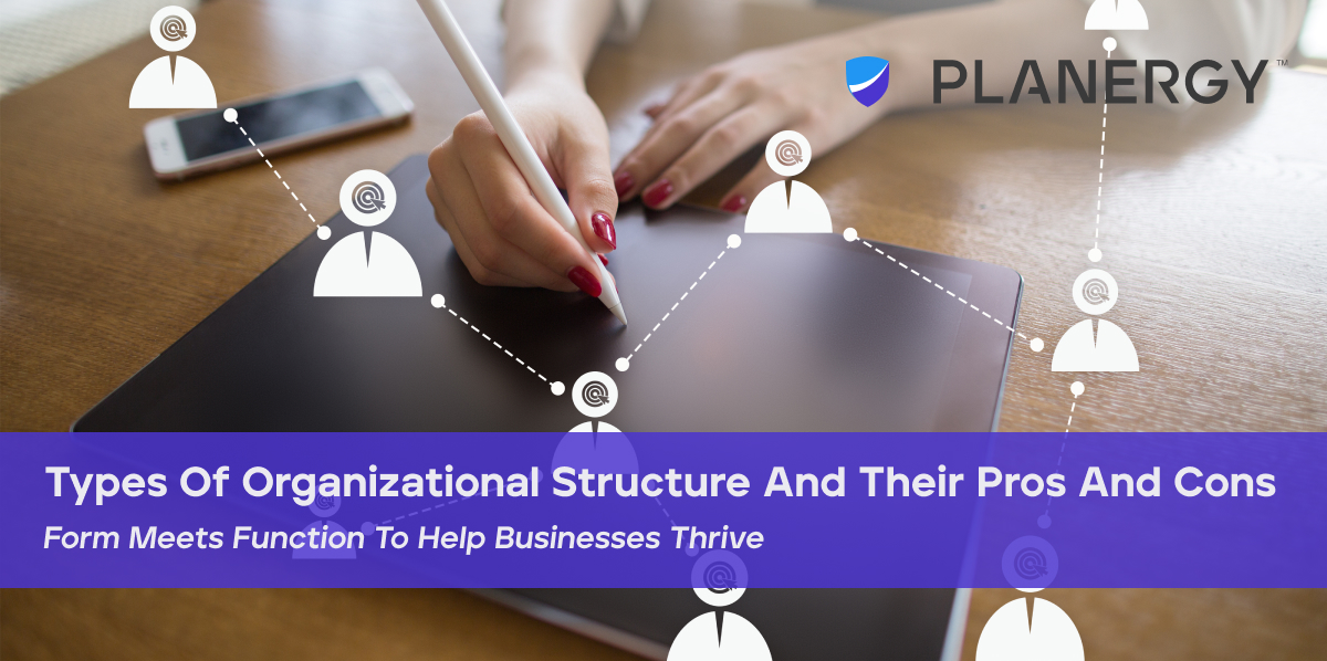 Types of Organizational Structure and Their Pros and Cons | PLANERGY ...