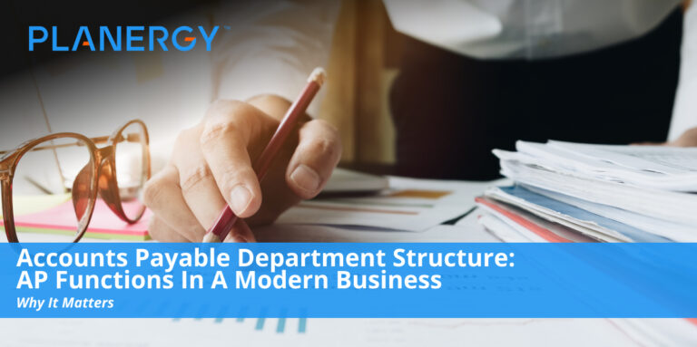 Accounts Payable Department Structure: AP Functions In A Modern ...