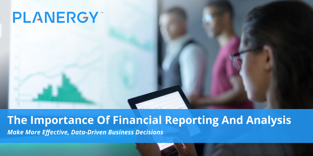 The Importance of Financial Reporting and Analysis | PLANERGY Software