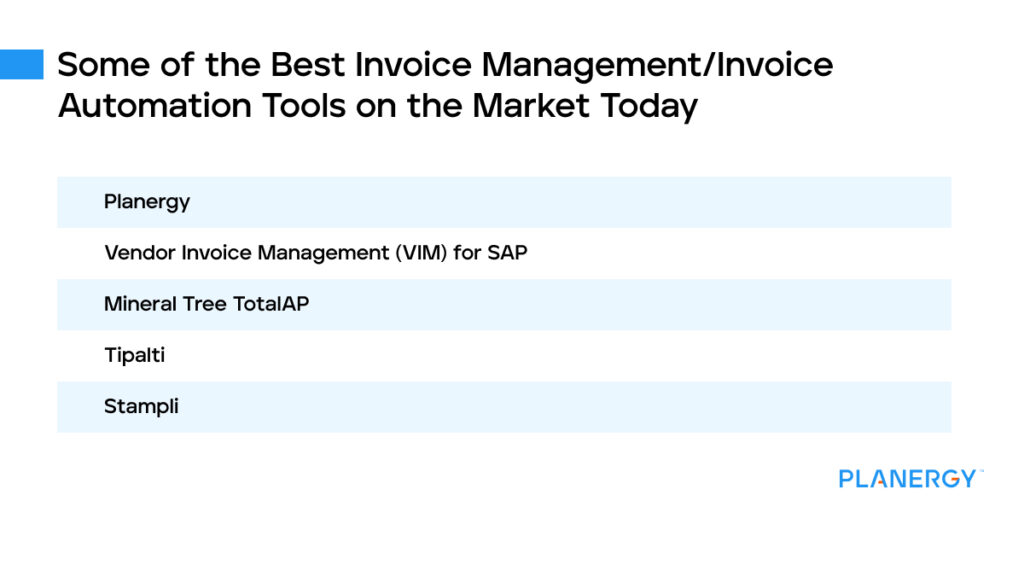 Vendor Invoice Management: What Is It and Best Practices | PLANERGY ...