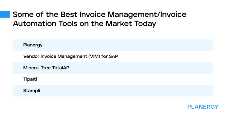 Vendor Invoice Management: What Is It and Best Practices | PLANERGY ...