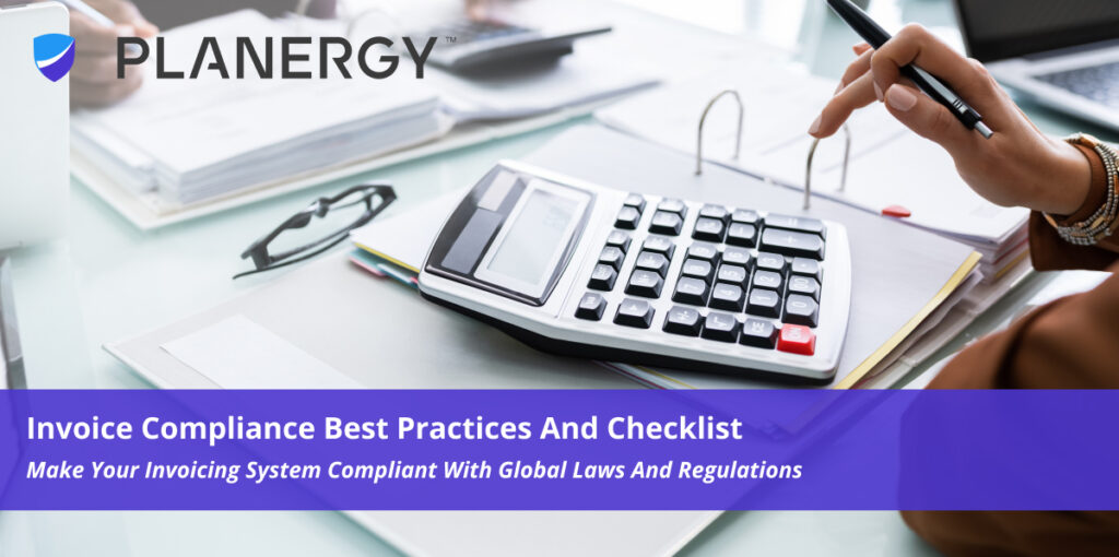 Invoice Compliance Best Practices and Checklist | PLANERGY Software