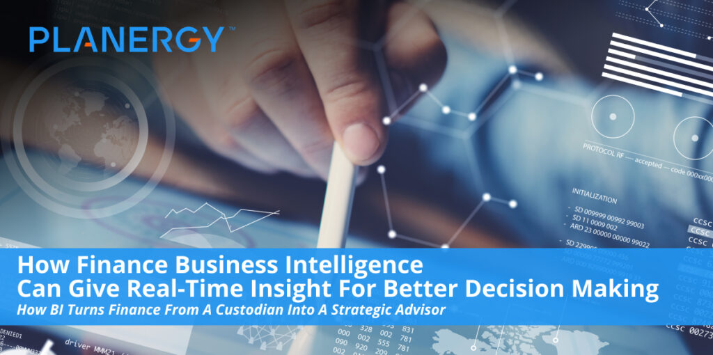 How Finance Business Intelligence Can Give Real-Time Insight For Better Decision Making ...