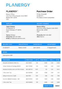 Purchase Requisition vs. Purchase Order | Planergy Software