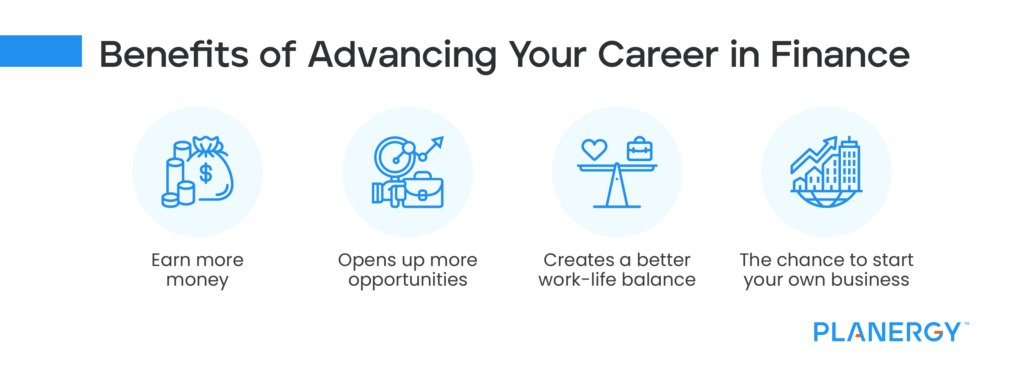 How To Advance Your Career In A Finance Role | PLANERGY Software