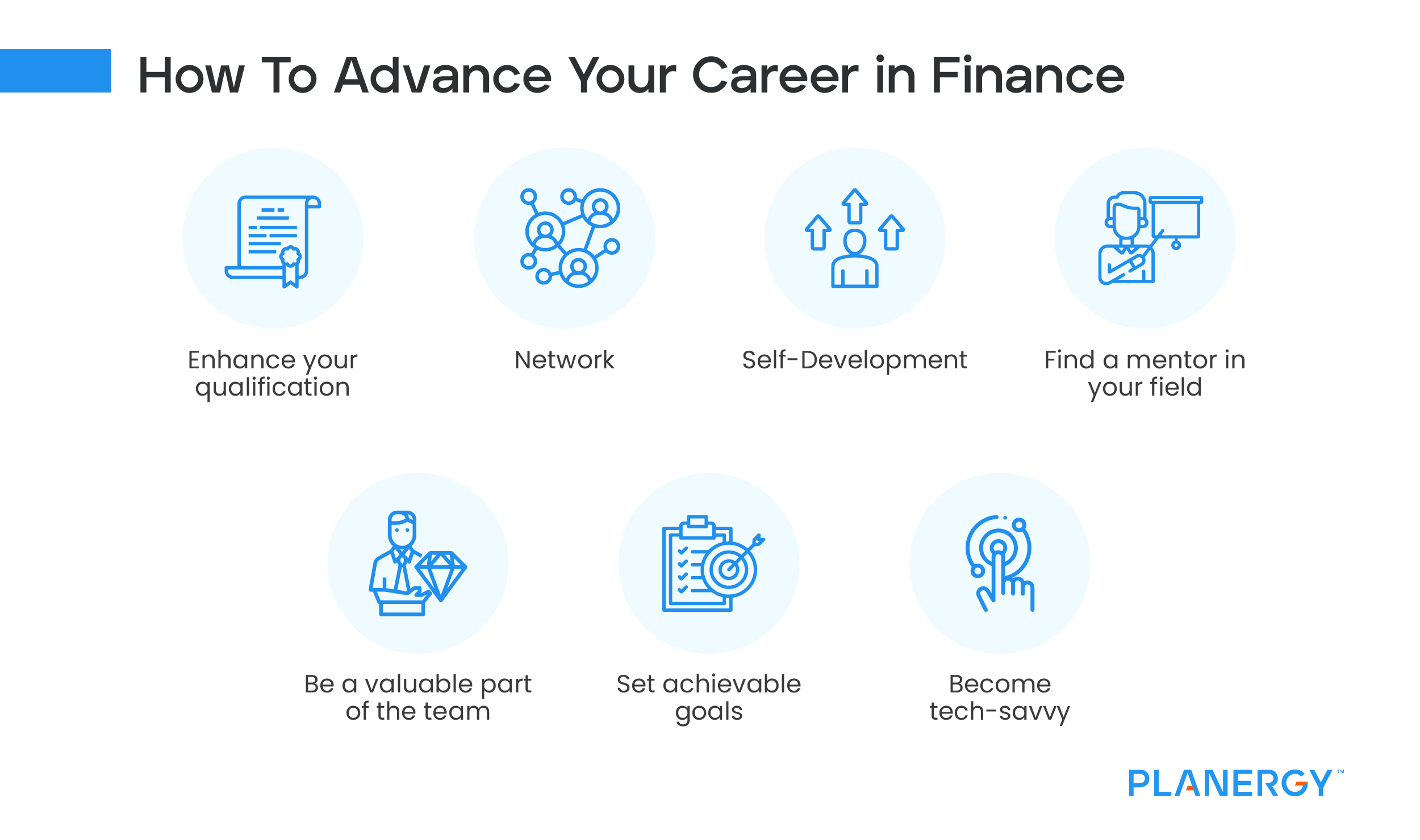 How To Advance Your Career In A Finance Role | Planergy Software