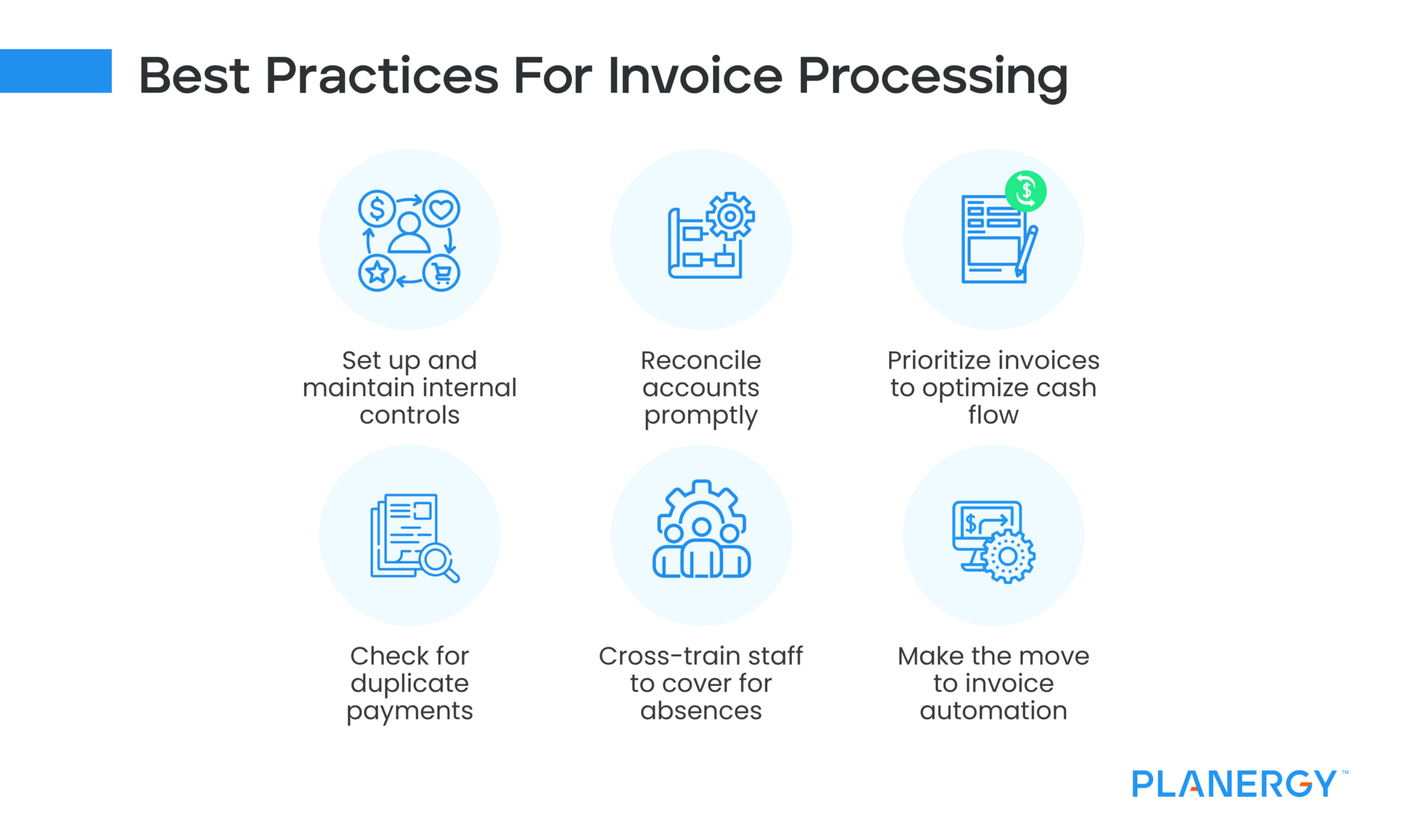 Invoice Processing Best Practices In Accounts Payable | PLANERGY Software