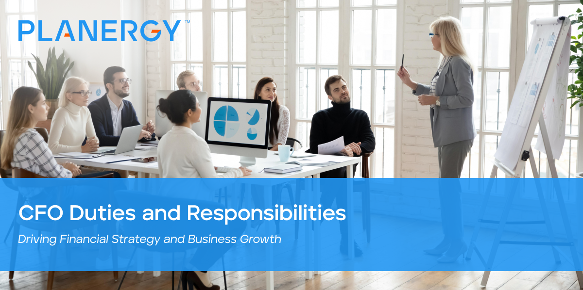 CFO Duties and Responsibilities | PLANERGY Software